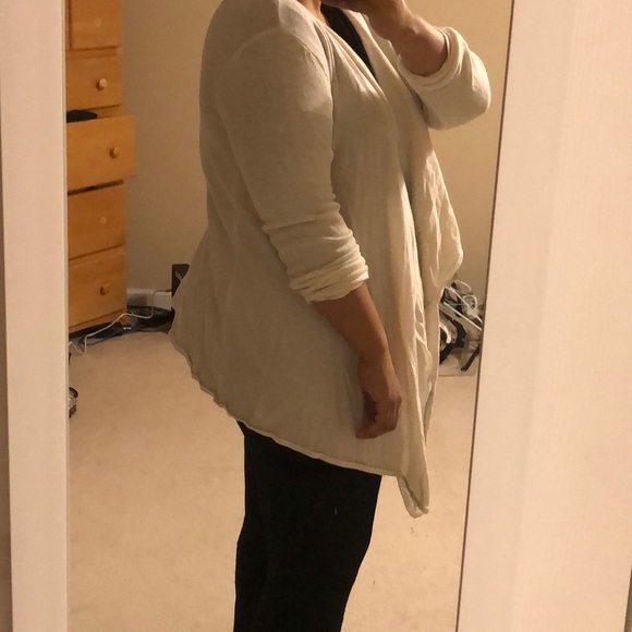Sweaters | Creamy White Waterfall Cardigan | Poshmark